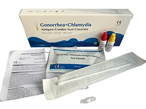 Chlamydia and Gonorrhea Home Test STI Pack for Man MediMad