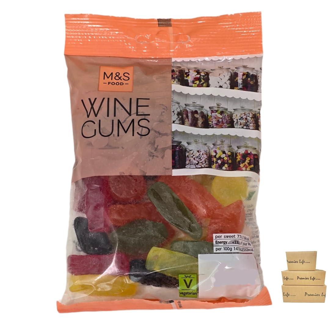 M&S Gums | Wine Gums, Red & Black Gums, Fruit Gums Generic